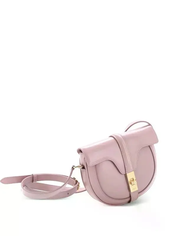 Celine Besace 16 Bag Smooth Calfskin Small Crossbody Bag - Pink