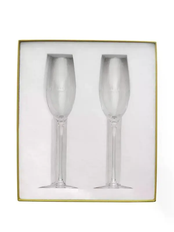 Christofle Perles Champagne Flutes