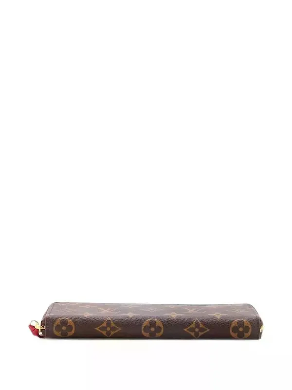LOUIS VUITTON Clemence Wallet Monogram Canvas Small Wallets - Brown