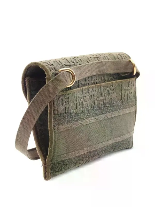 Dior 2000s Saddle Oblique Monogram Belt Bag