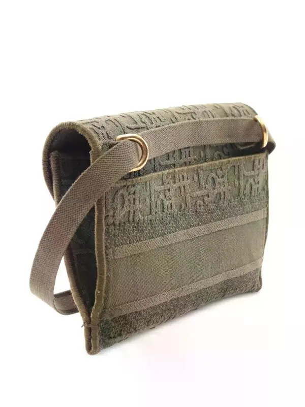 Dior 2000s Saddle Oblique Monogram Belt Bag