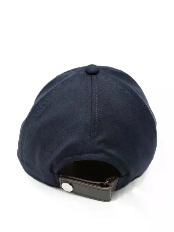 JACOB COHЁN Logo-embroidered Cap - Blue