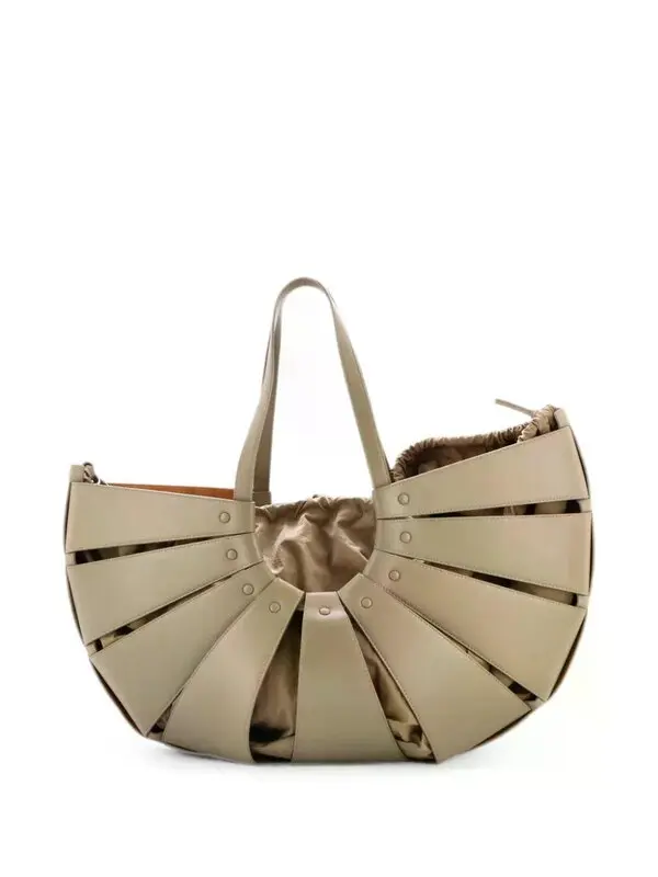 Bottega Veneta Shell Bag Leather Large Tote Bag