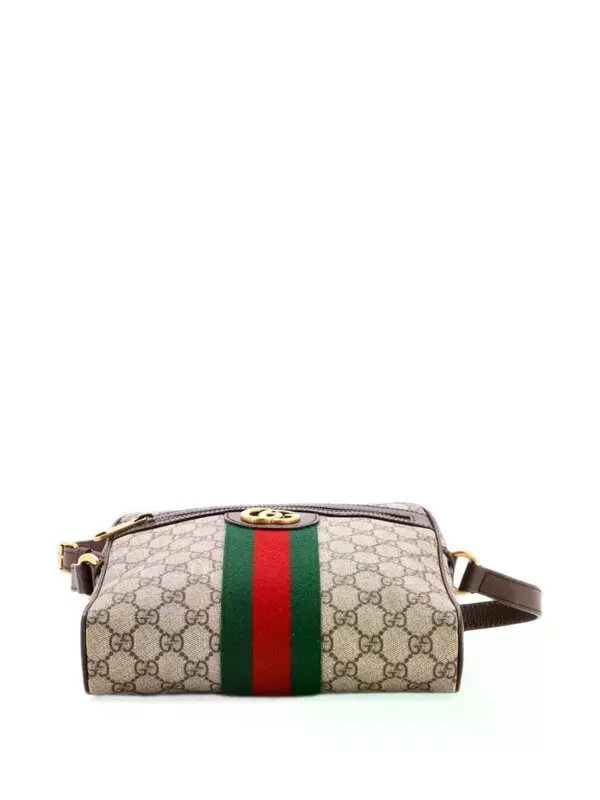 Gucci Ophidia Messenger Bag Gg Coated Canvas Small Crossbody Bag