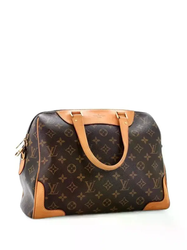 LOUIS VUITTON Retiro Nm Handbag Monogram Canvas And Leather Satchel - Brown