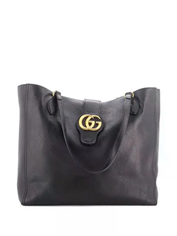 Gucci Dahlia Leather Medium Tote Bag
