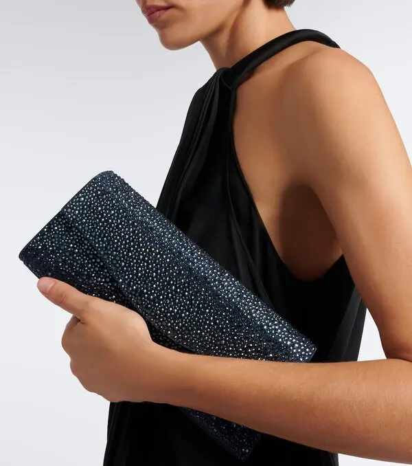 Elie Saab Midnight Embellished Clutch