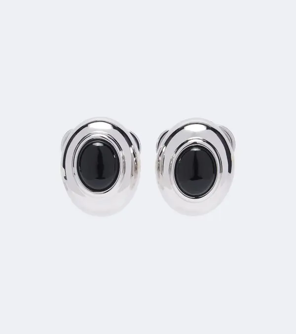 DEHANCHE Déhanche Onyx Stud Earrings