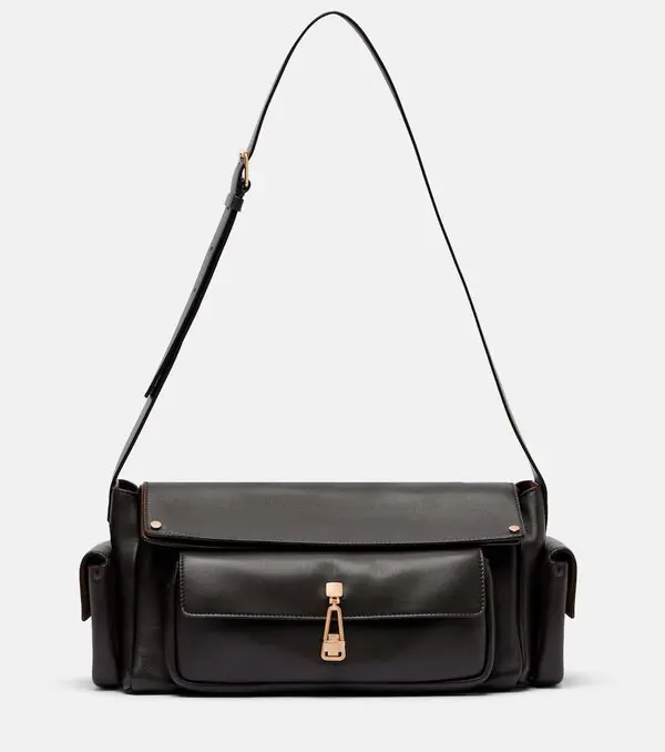 Gabriela Hearst Jebb Small Leather Shoulder Bag - Brown