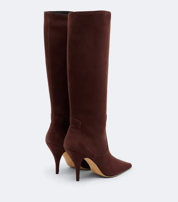 JUDE Theresa Knee-high Leather Boots