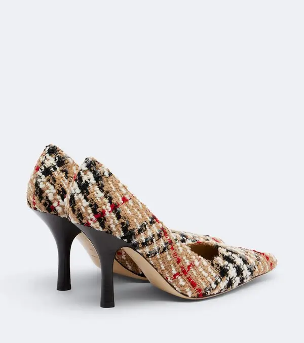 Burberry Check Bouclé Pumps - Multicoloured