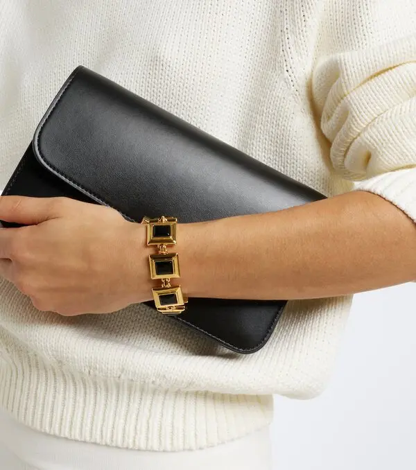 DEHANCHE Déhanche Onyx 18kt -plated Bracelet