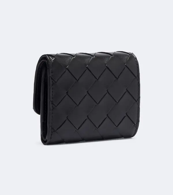 Bottega Veneta Andiamo Intrecciato Leather Wallet