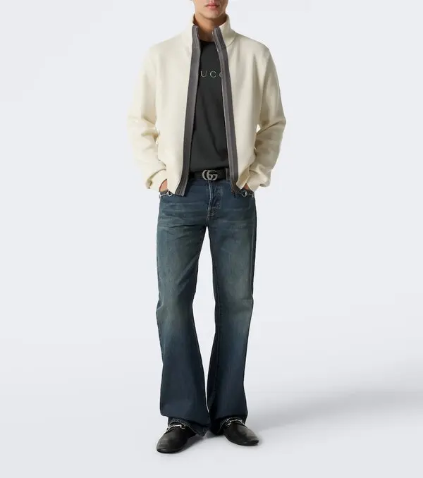 Gucci Wool Zip-up Sweater