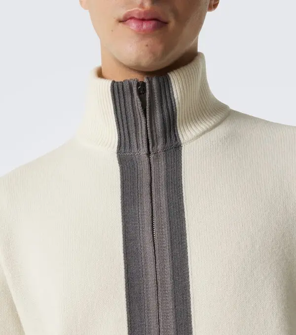 Gucci Wool Zip-up Sweater
