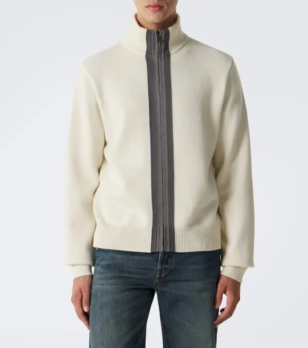 Gucci Wool Zip-up Sweater