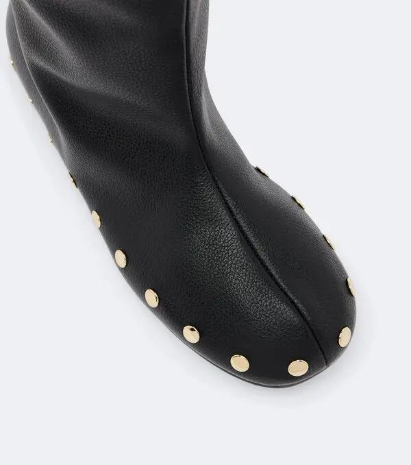 GANNI Jenny Studded Knee-high Boots