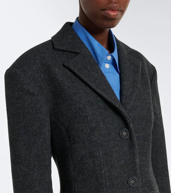 GANNI Wool And Cashmere-blend Coat