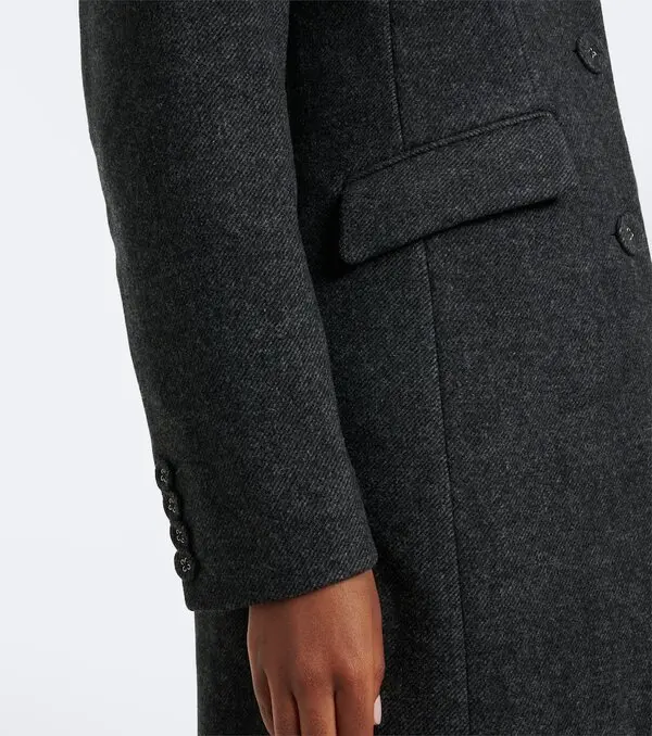 GANNI Wool And Cashmere-blend Coat