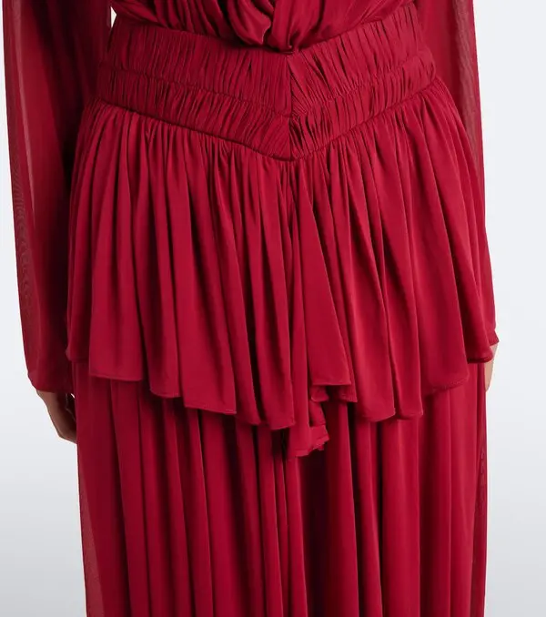 Christopher Esber Oniro Ruffled Maxi Skirt