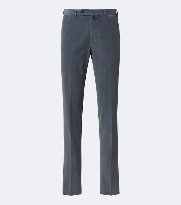 SLOWEAR Cotton And Cashmere Corduroy Slim Pants
