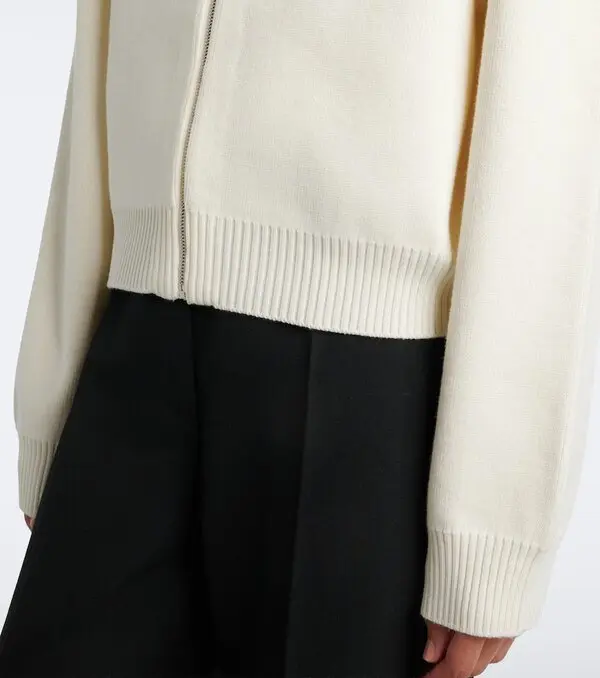RÓHE Wool Zip-up Sweater