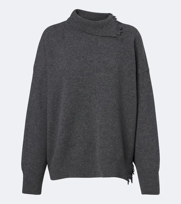 RÓHE Distressed Wool-blend Sweater
