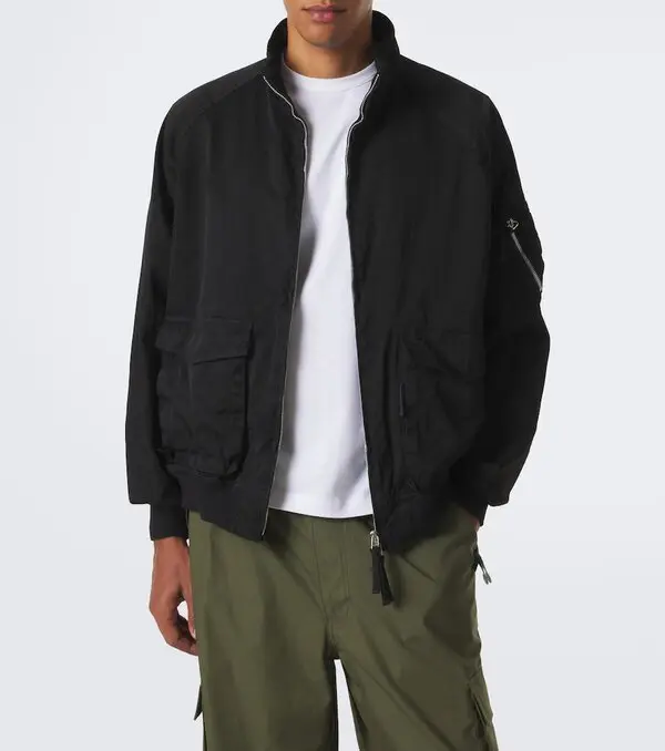 Comme Des Garçons Homme Technical Bomber Jacket
