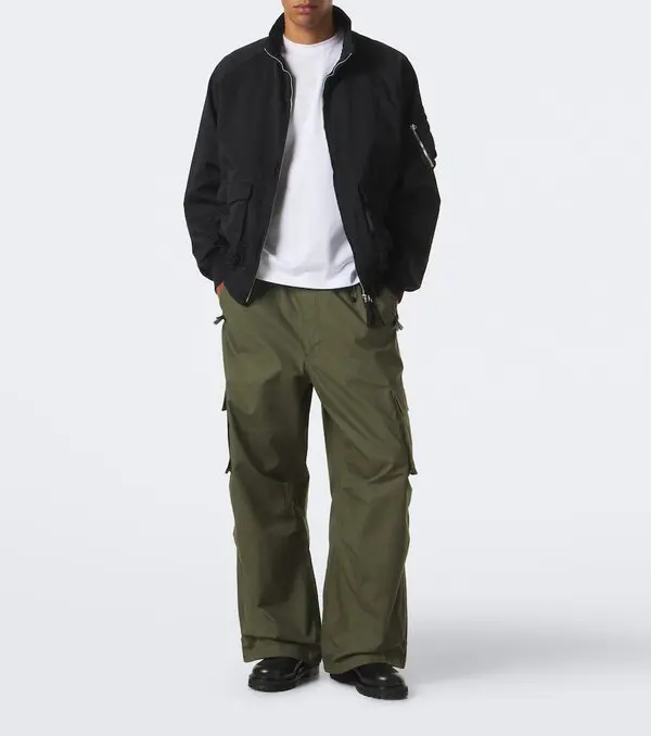 Comme Des Garçons Homme Technical Bomber Jacket