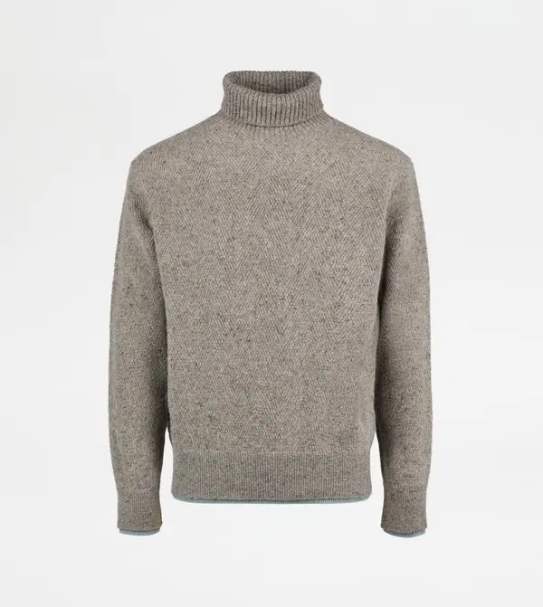 TOD'S Turtleneck In Wool And Alpaca