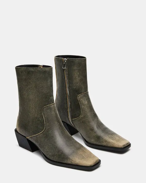 Steve Madden Judson Block Heel Booties