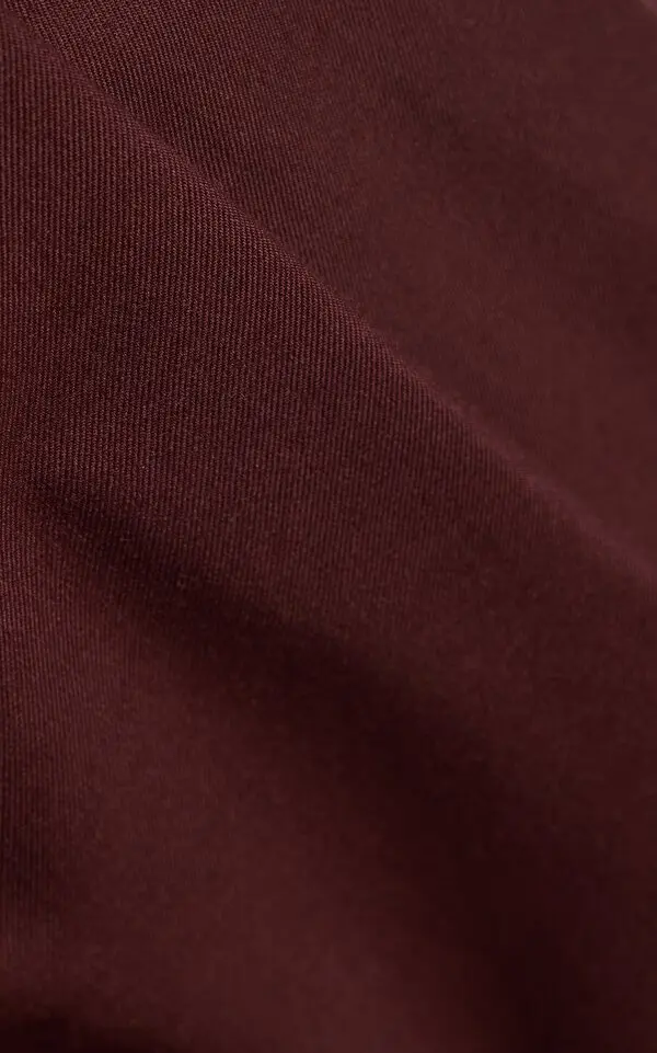 SLOAN Exclusive Pleated Wool Barrel-leg Pants