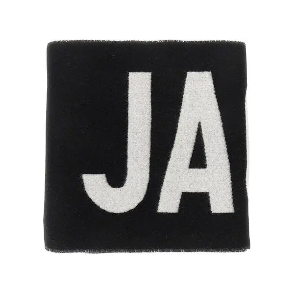 Jacquemus Jacquard Logo Wool Scarf