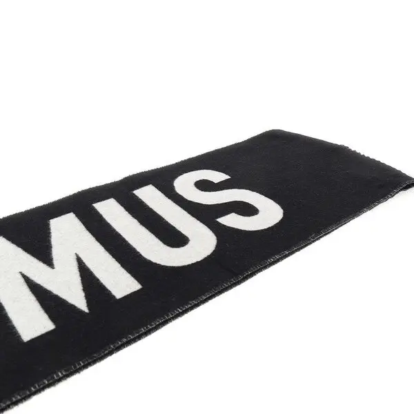 Jacquemus Jacquard Logo Wool Scarf