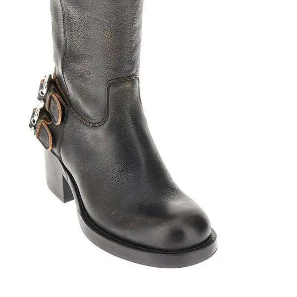 Chloé Dakota' Grained Leather Boots