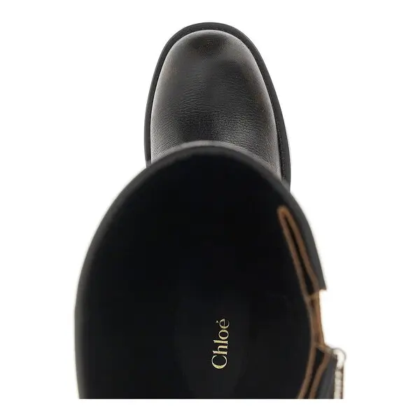 Chloé Dakota' Grained Leather Boots