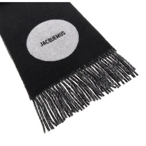 Jacquemus Rond Carré Wool Scarf