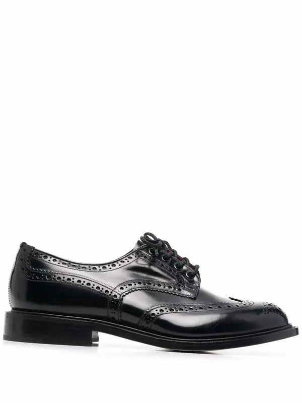 TRICKER`S Lace-up Shoes "burton - Black