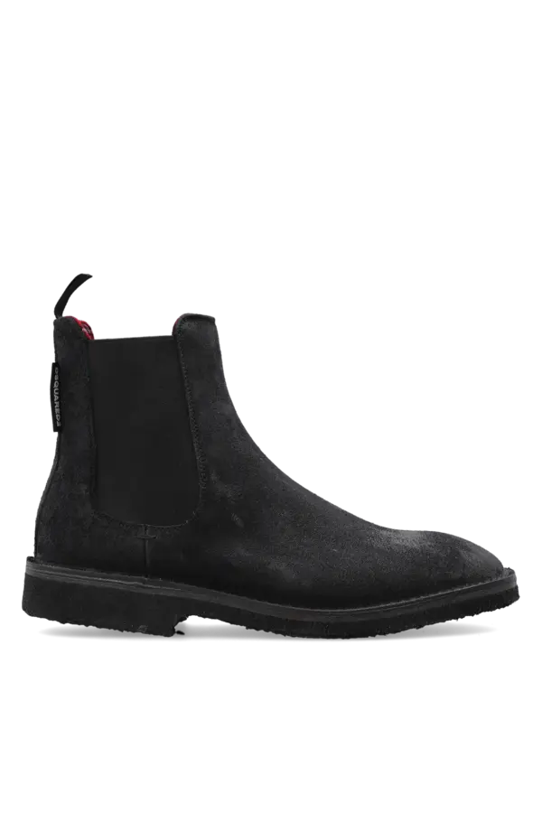 Dsquared2 Suede Chelsea Boots