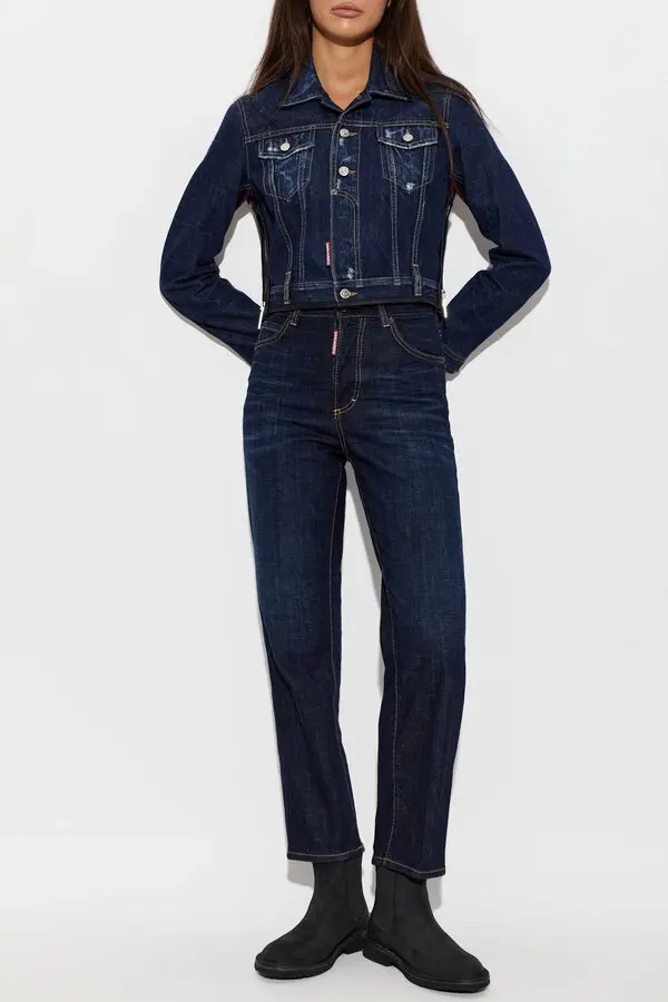 Dsquared2 Suede Chelsea Boots