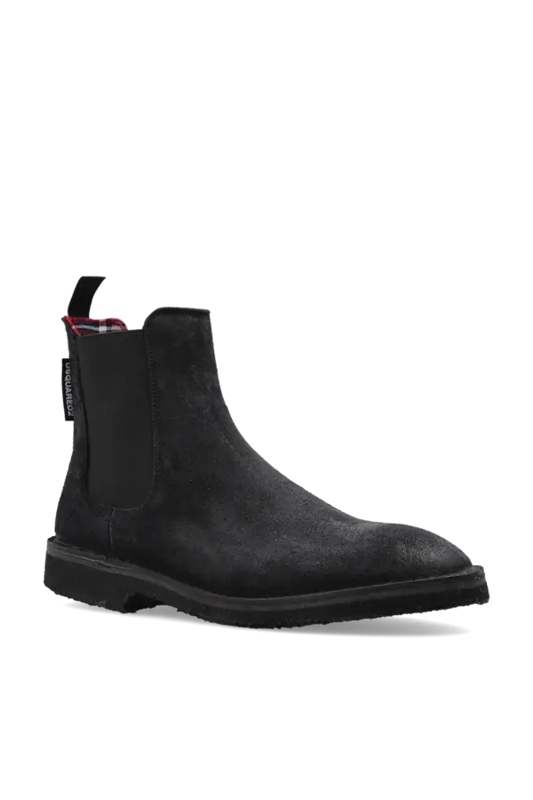 Dsquared2 Suede Chelsea Boots