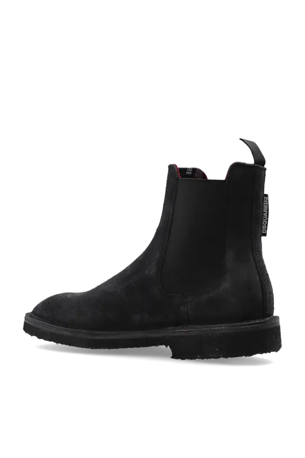 Dsquared2 Suede Chelsea Boots