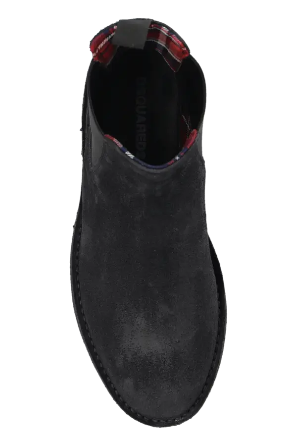 Dsquared2 Suede Chelsea Boots
