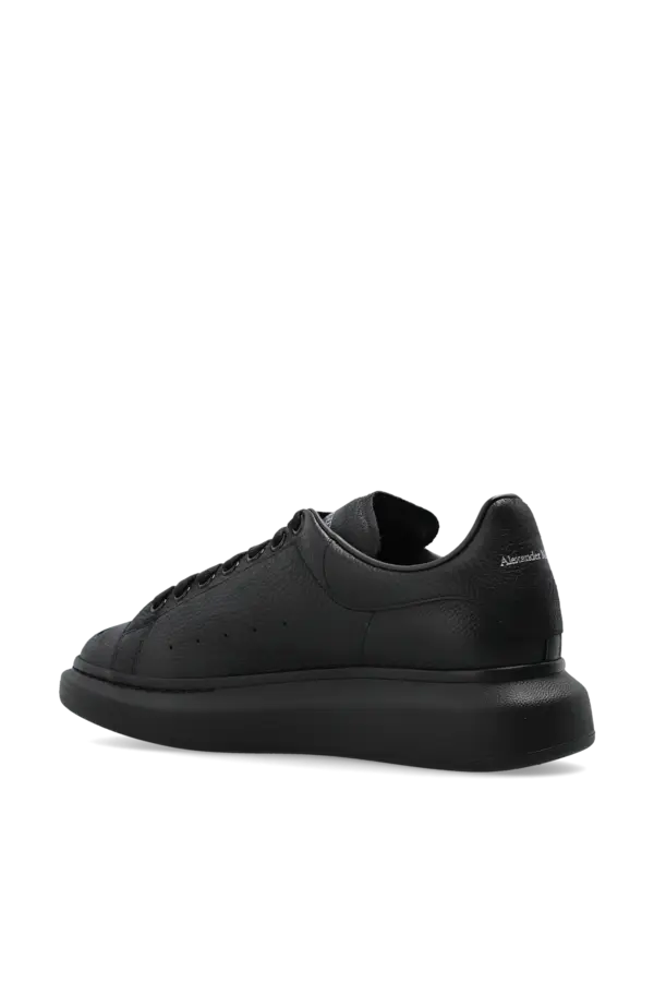 Alexander McQueen Leather Sports Shoes With Logo