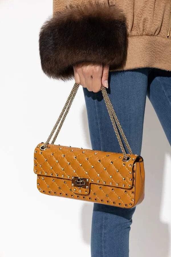 Valentino Garavani Leather Bag With Studs
