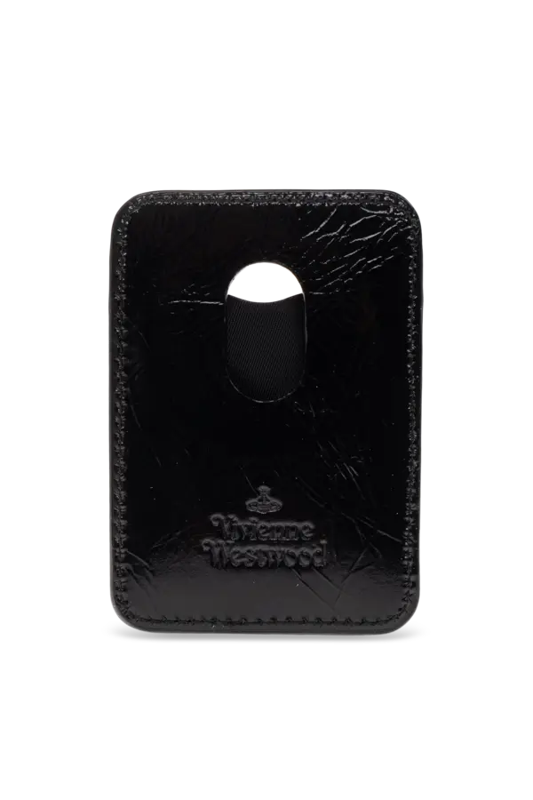 VIVIENNE WESTWOOD Leather Magsafe Card Sleeve