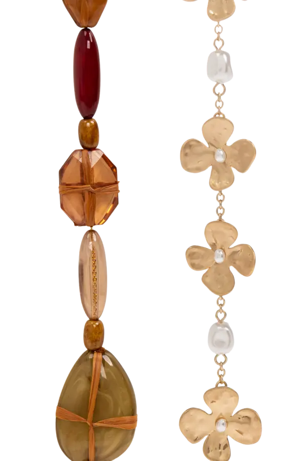 Cult Gaia Long "tygra" Earrings