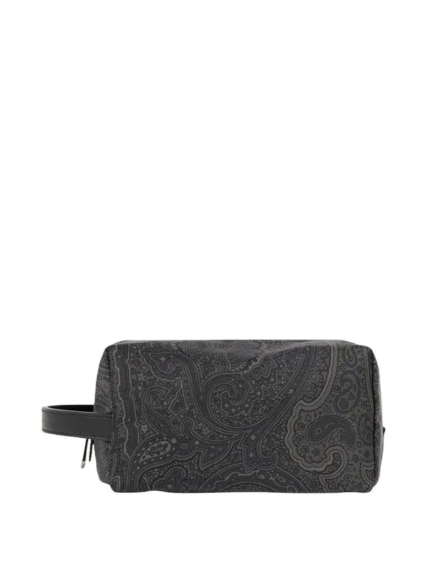 Etro Small Beauty Case Arnica With Paisley Print - Multi