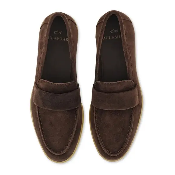 Paul & Shark Monaco Loafers - Coffee