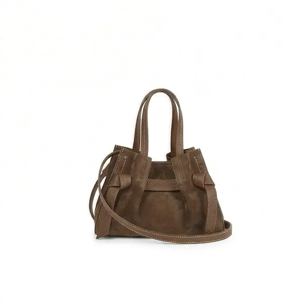 VISONA Visonà Vittoria Bag Small Suede:: Chocolate